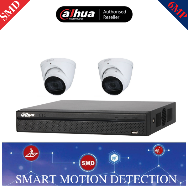 Dahua CCTV Surveillance Kit with Two Cameras