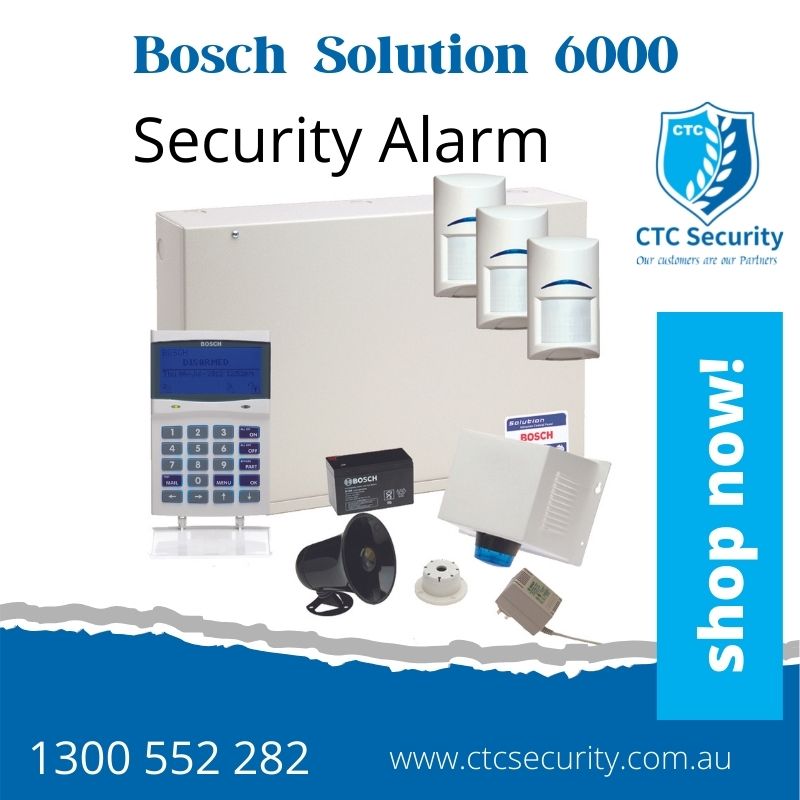 Bosch Solution 6000- Home or Business Security Solution