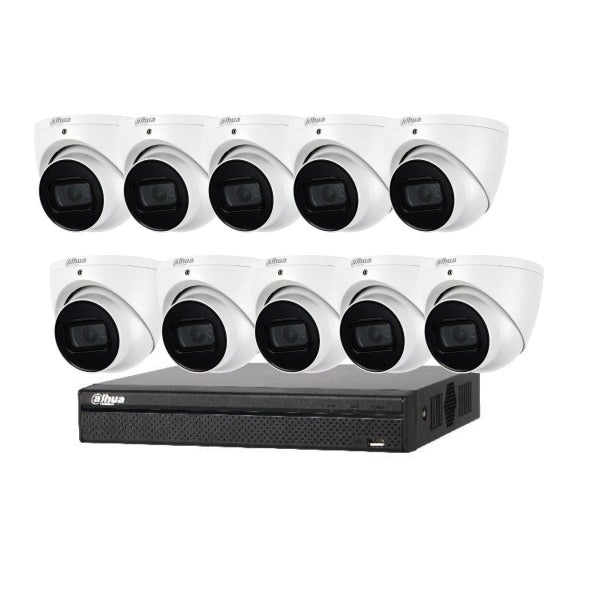 Dahua CCTV Surveillance Kit with Ten Cameras