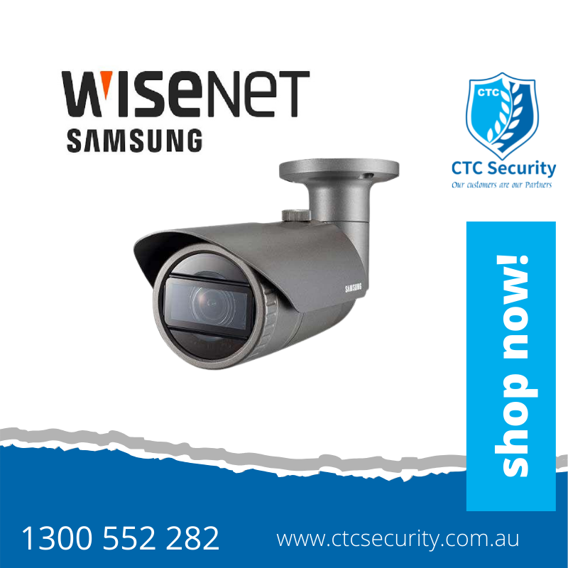 Wisenet Samsung Bullet Surveillance Cameras- 3 Year Warranty
