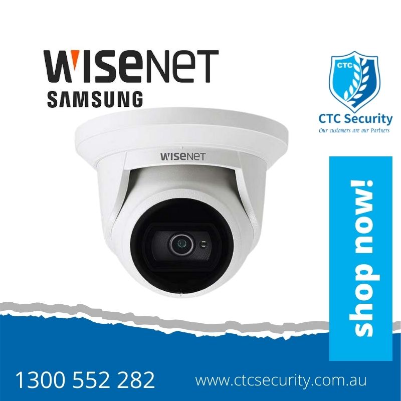 Wisenet Samsung Turret Surveillance Cameras