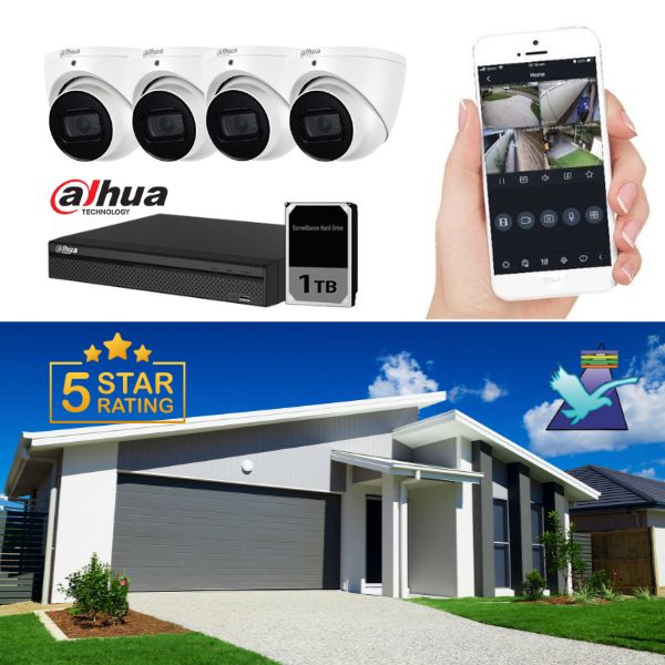 Dahua CCTV Installation Lalor Park with 4 Cameras