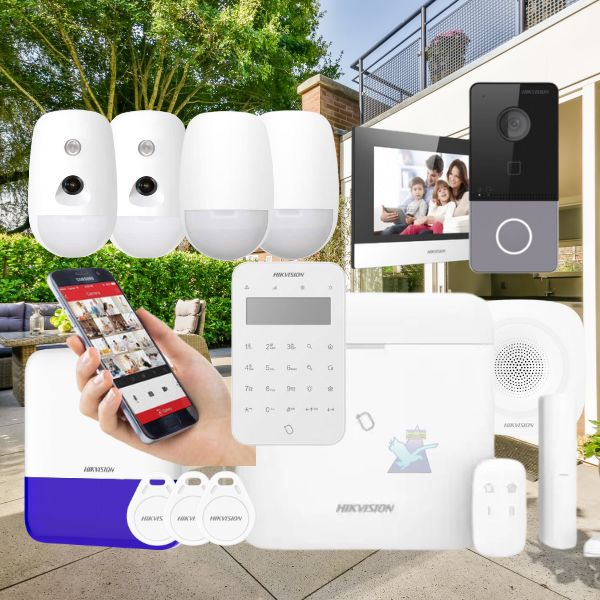 Wireless Alarm System Hikvision AX Pro with Smartphone App