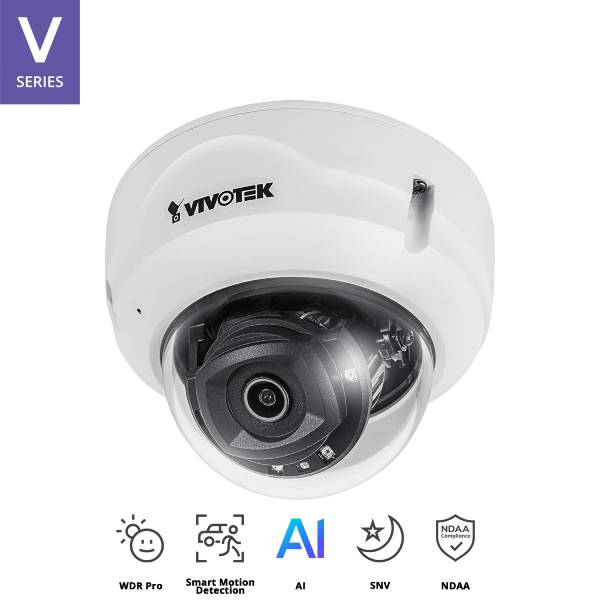 Vivotek Dome Security Camera with Smart IR Technology