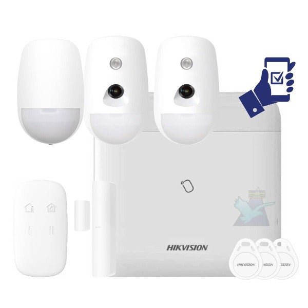 Wireless Alarm System Hikvision AX Pro with Smartphone App