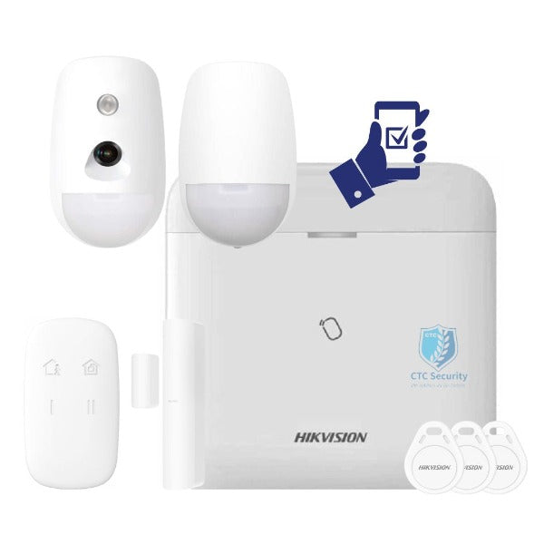 Wireless Alarm System Hikvision AX Pro with Smartphone App