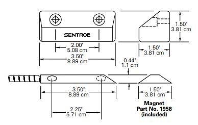 Reed Roller Shutter Sentrol Heavy Duty